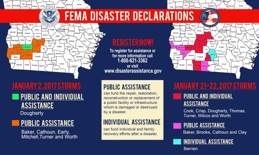 Governor announces FEMA individual assistance for 11 Counties – GAFollowers