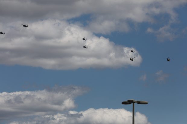 Did Anyone See 15 Military Helicopters Fly Over Atlanta? – GAFollowers