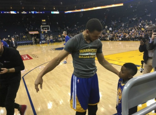 How 6 Year Old Isaiah Simpson Got to Meet Steph Curry – GAFollowers