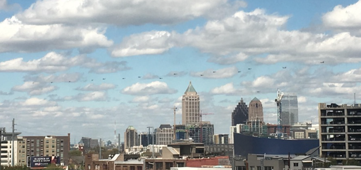 Did Anyone See 15 Military Helicopters Fly Over Atlanta? – GAFollowers