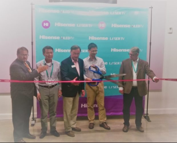 Grand Opening of Hisense Product Showroom at USA Headquarters in ...